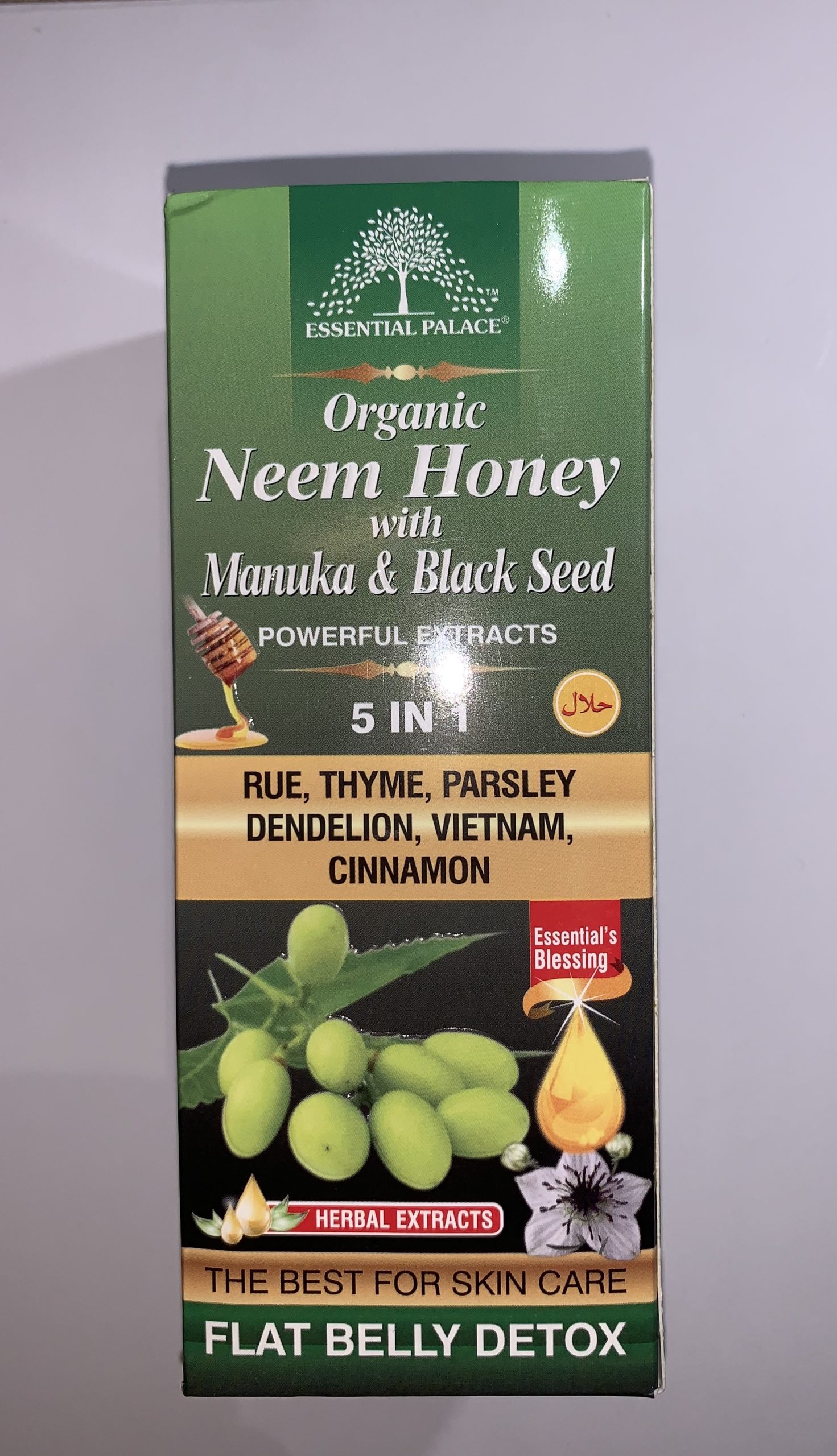 Organic Neem Honey With Manuka & Black Seed